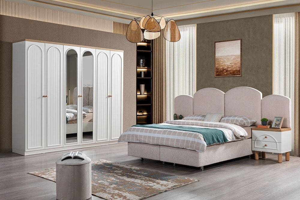 Bohem Tarzda Yatak Odası Dekorasyonu - İnegöl Mobilya - İnebella