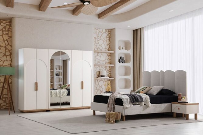 Bohem Tarzda Yatak Odası Dekorasyonu - İnegöl Mobilya - İnebella